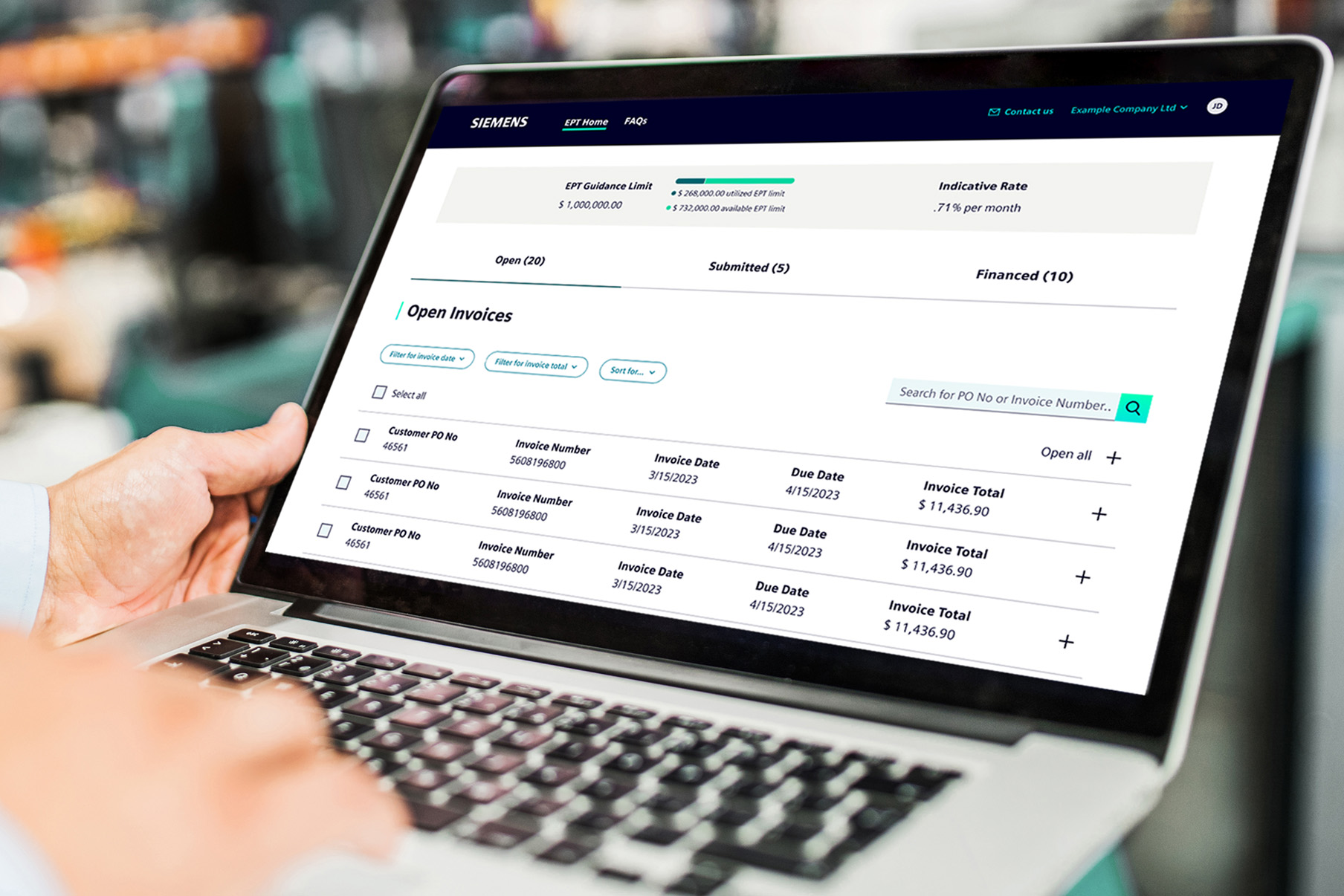 Home - EPT Extended Payment Terms - SFS Customer Service Portal